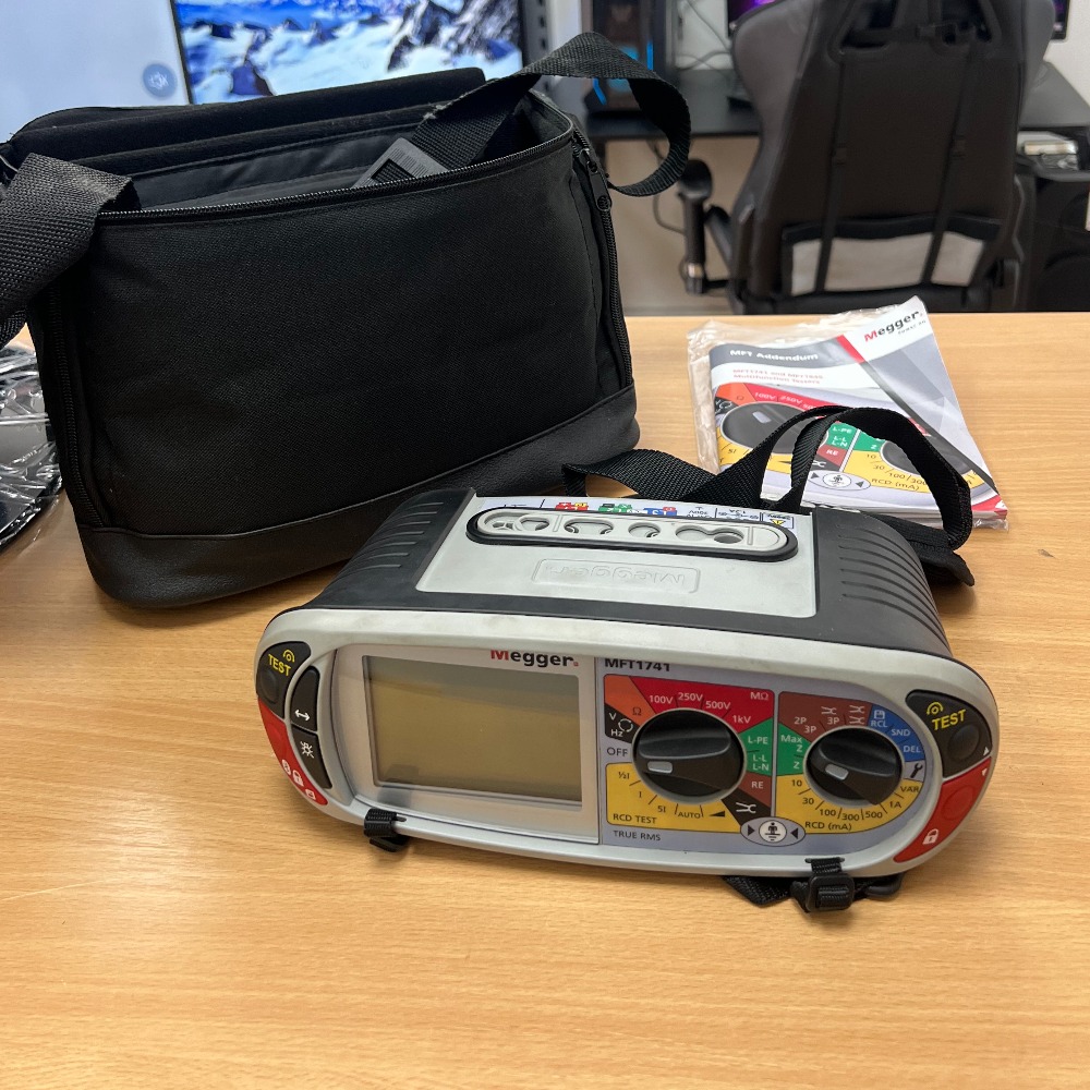 Pre-owned Megger MFT 1741 Multifunction Tester Tool kit with ...